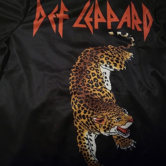 Def Leppard | Shirts | Baseball Jersey Tiger | Poshmark